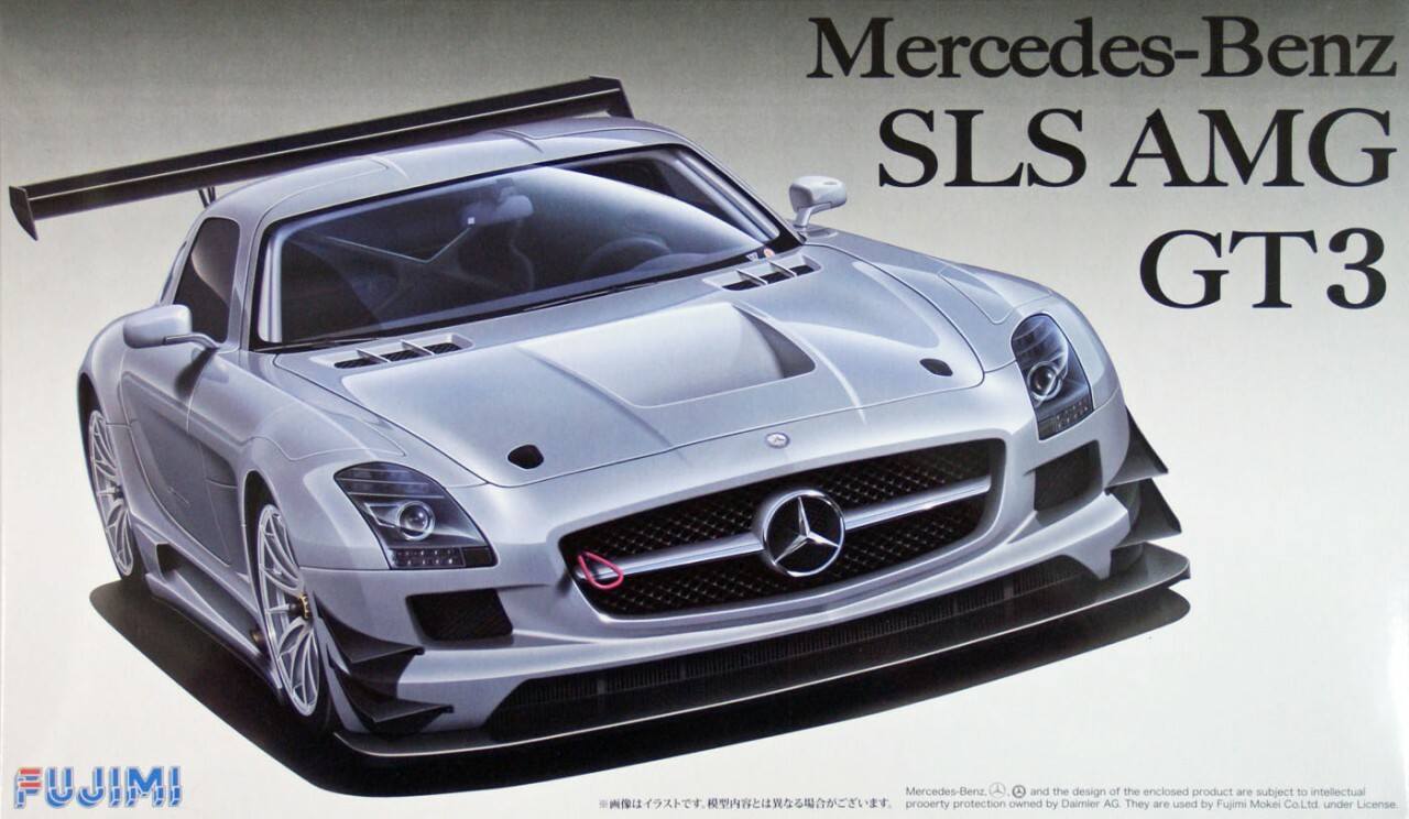 Fujimi 125695 Mercedes Benz Sls Amg Gt3 Model Kit | Cars, Motorbikes ...