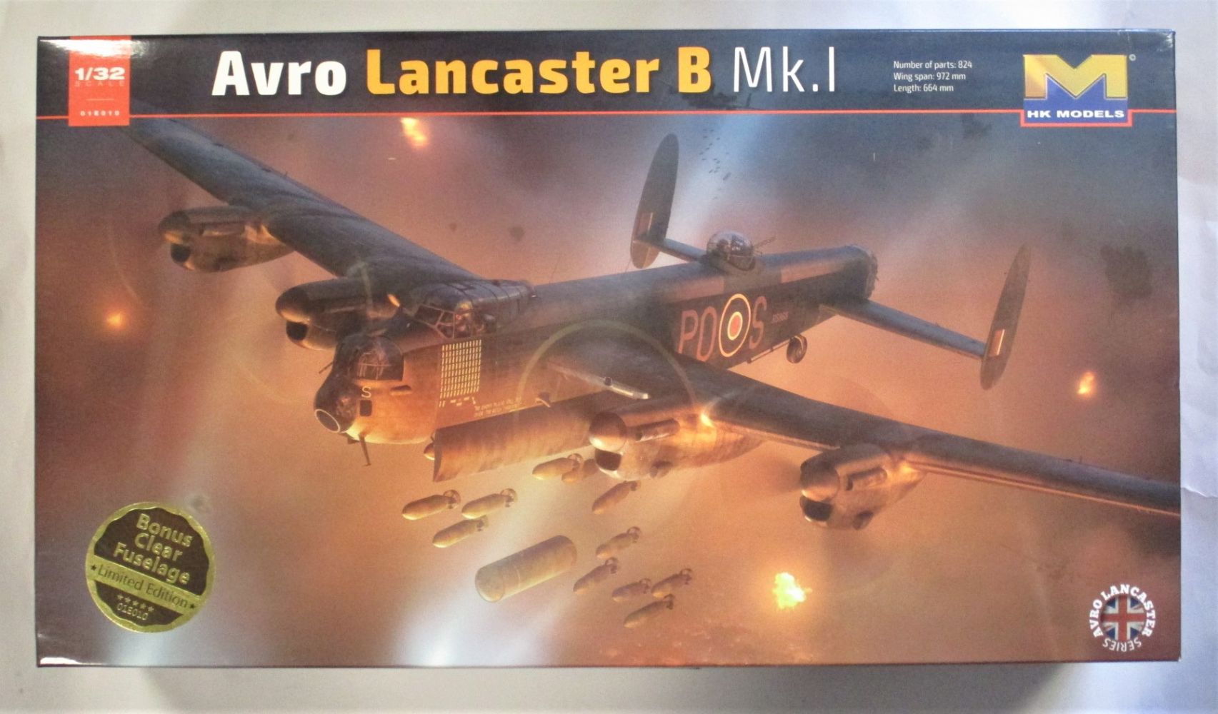 Hk Models 01e010 Avro Lancaster B Mk.i (uk Sale Only) Model Kit ...