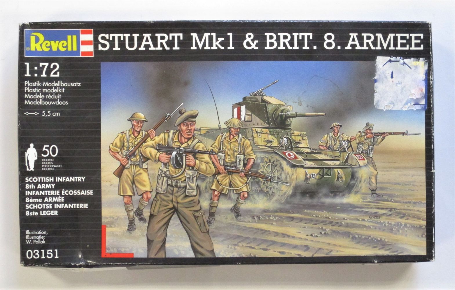 REVELL Models | REVELL 03151 STUART MK1 AND BRIT. 8. ARMEE DIORAMA ...
