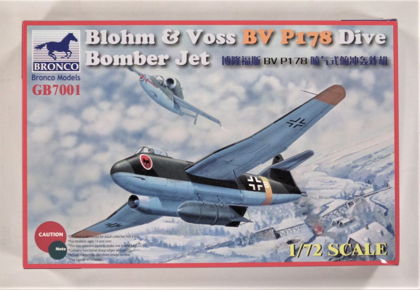 7001 BLOHN AND VOSS BV P178 DIVE BOMBER JET