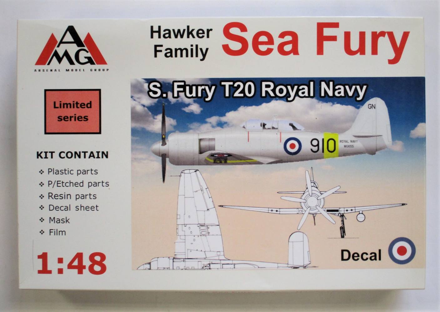 48606 HAWKER FAMILY SEA FURY T20