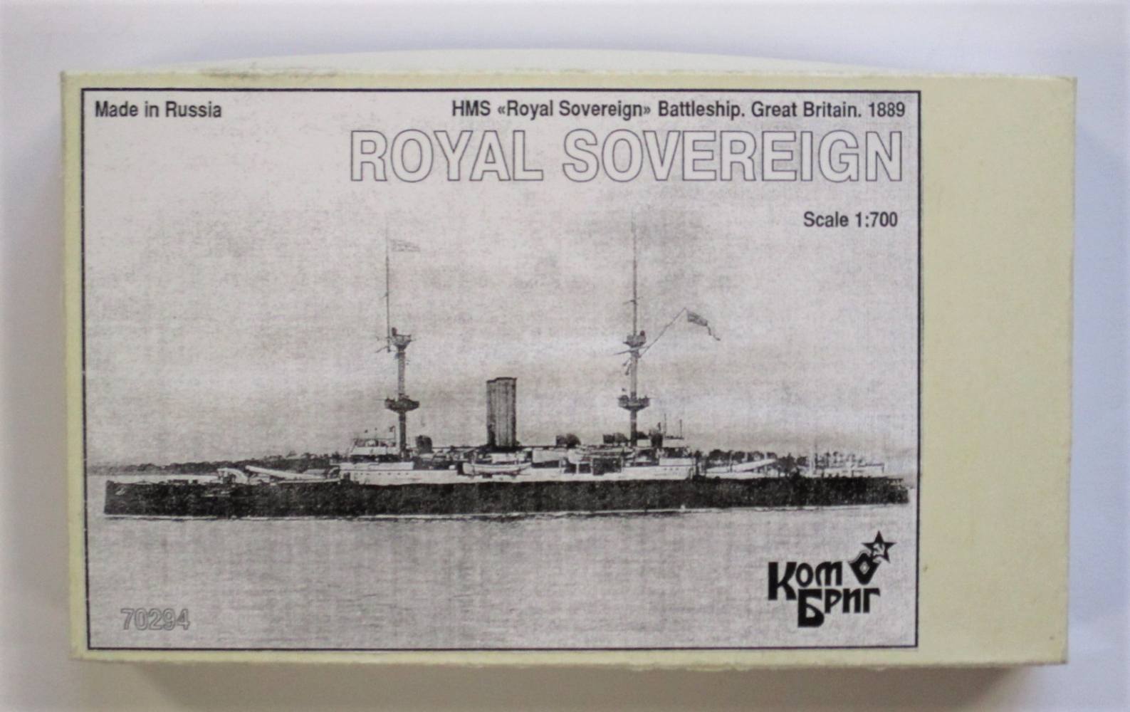70294 HMS ROYAL SOVEREIGN 1889