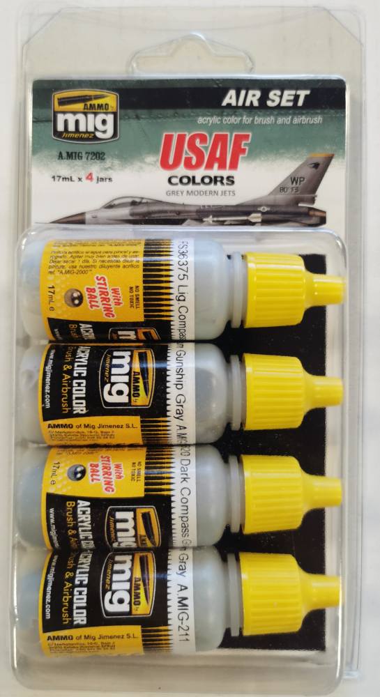 Model Paint Kits | Ammo By Mig Jimenez 7202 Ammo Mig Usaf Colours ...