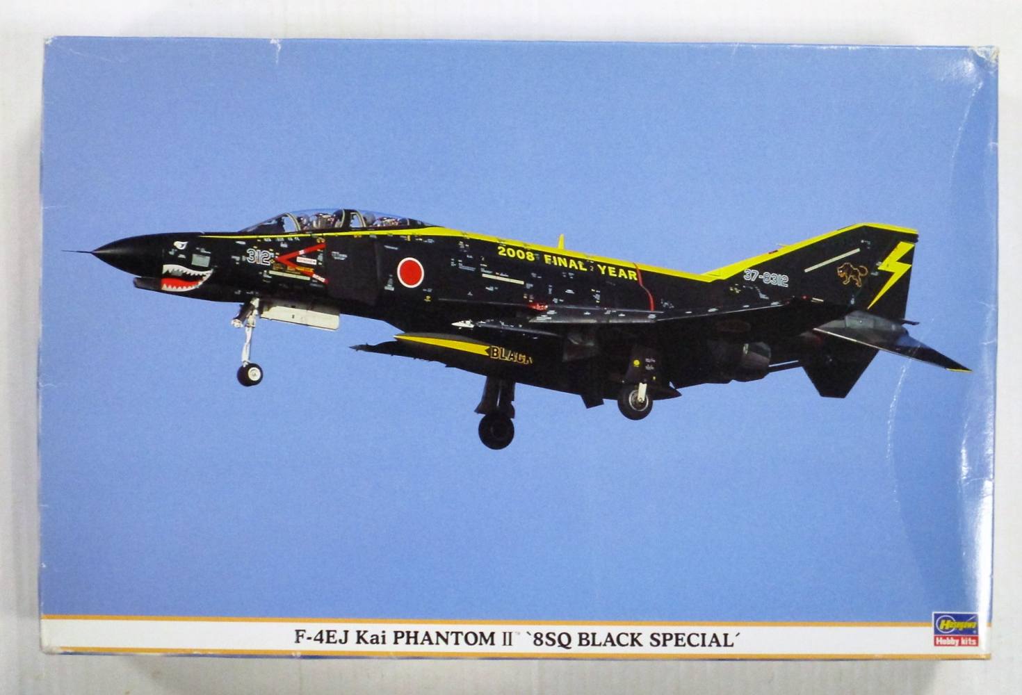 09873 F-4EJ KAI PHANTOM II 8SQ BLACK SPECIAL