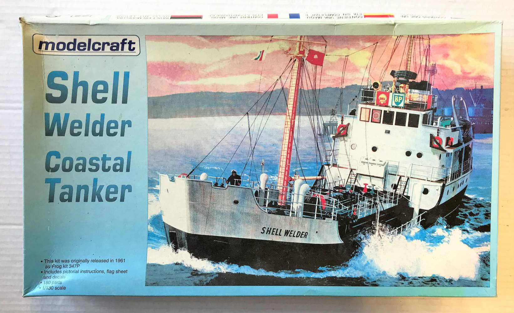 130001 SHELL WELDER COASTAL TANKER
