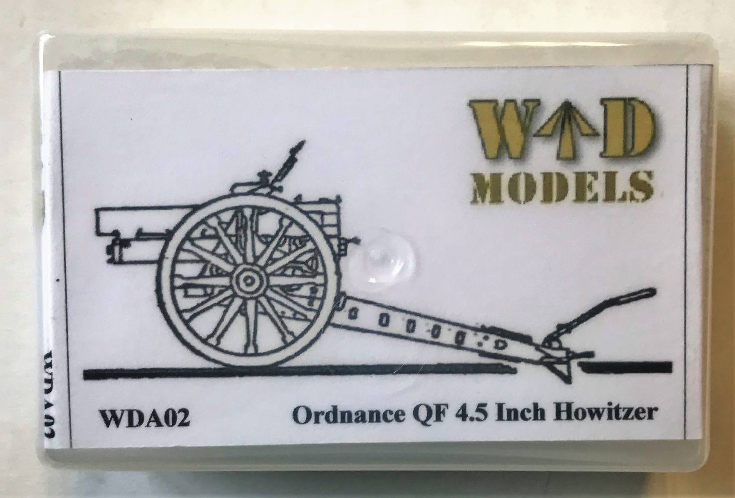 Wdm Models Wda02 Ordnance Qf 4.5 Inch Howitzer Model Kit | Military ...