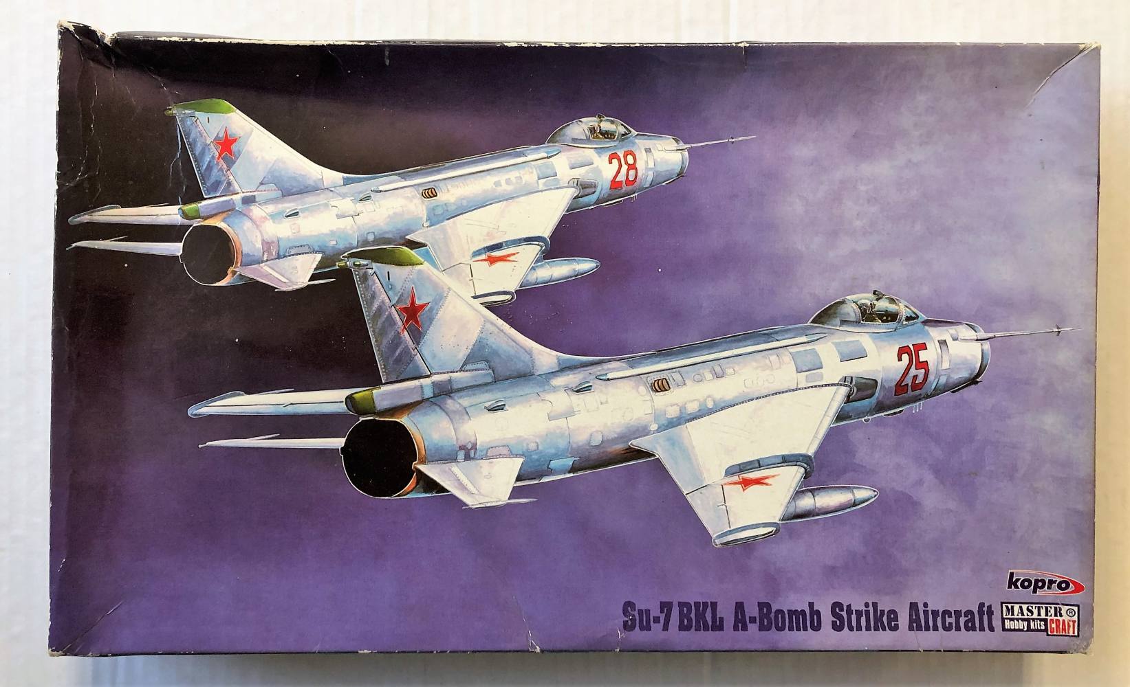 Mastercraft 3120 Sukhoi Su-7 Bkl A-bomb Strike Aircraft Model Kit ...