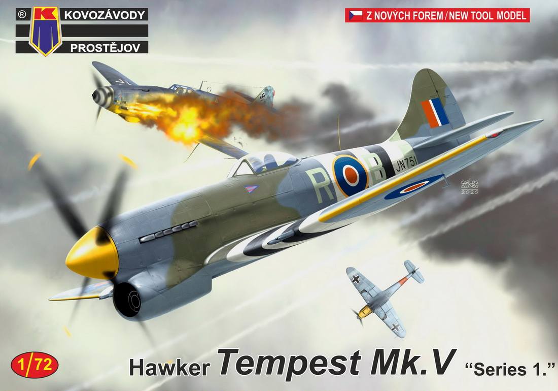 Kp 0221 Hawker Tempest Mk.v Series 1 Model Kit | Aircraft Model Kits