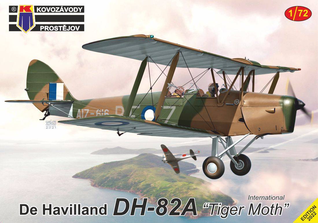 Kovozavody 0364 De Havilland Dh-82a Tiger Moth Model Kit | Aircraft ...
