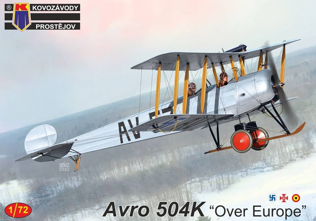 Kp 0462 Avro 504k Over Europe Model Kit | Aircraft Model Kits