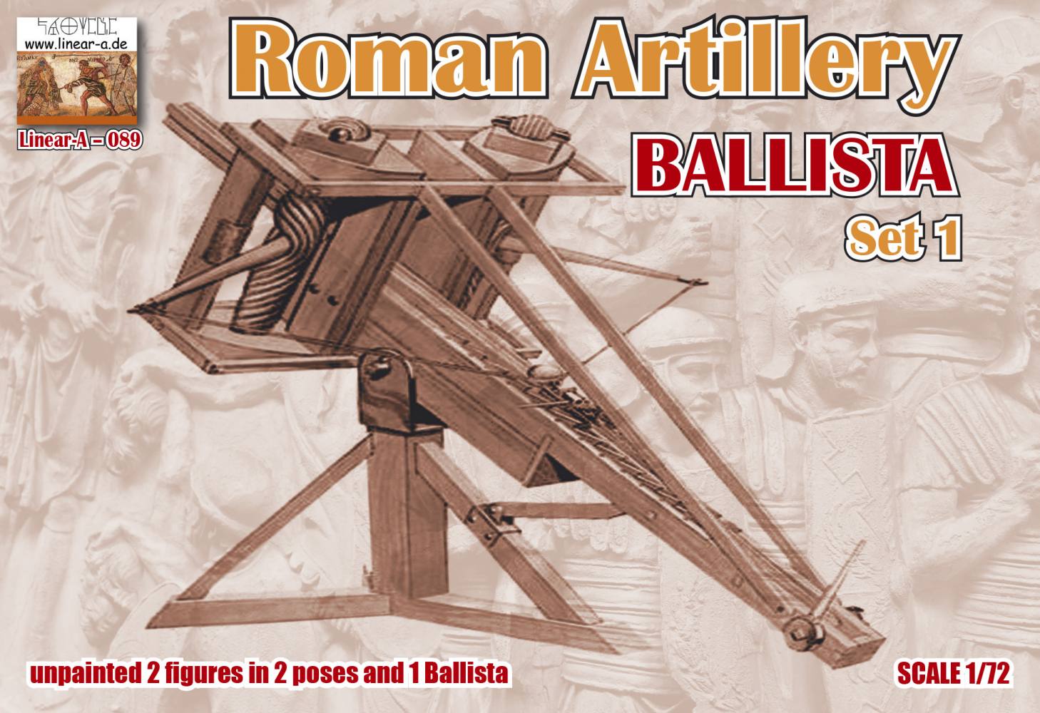 Linear-a La089 Roman Artillery Ballista Model Kit | Military Model Kits
