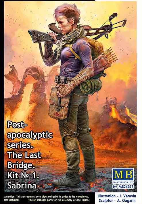 24073 Post-apocalyptic Series The Last Bridge Kit No 1. Sabrina Model ...