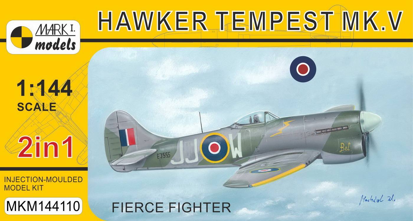 Mark I Models 144110 Hawker Tempest Mk.v Model Kit | Aircraft Model Kits
