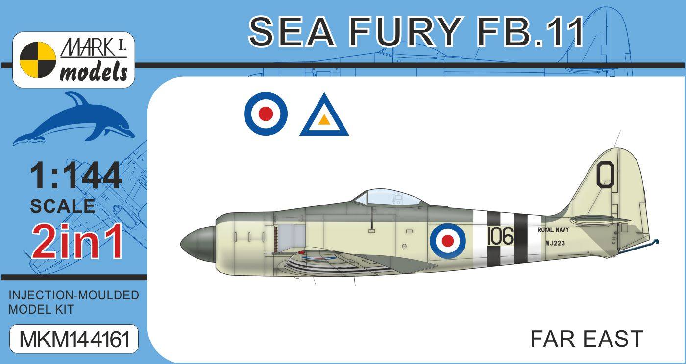 Mark I Models 144161 Sea Fury Fb.11 Far East Model Kit | Aircraft Model ...