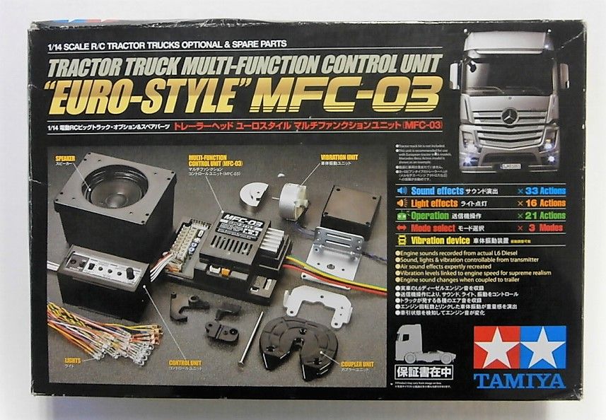 TAMIYA Models | TAMIYA 56523 R/C MFC-03 TRACTOR TRUCK EURO STYLE MULTI ...
