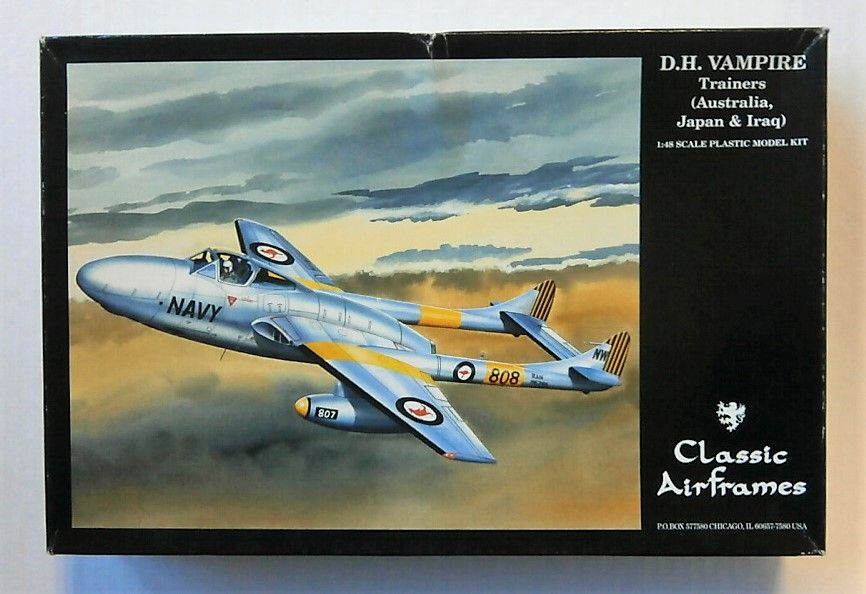 494 D.H. VAMPIRE TRAINERS ( AUS JAPAN & IRAQ)