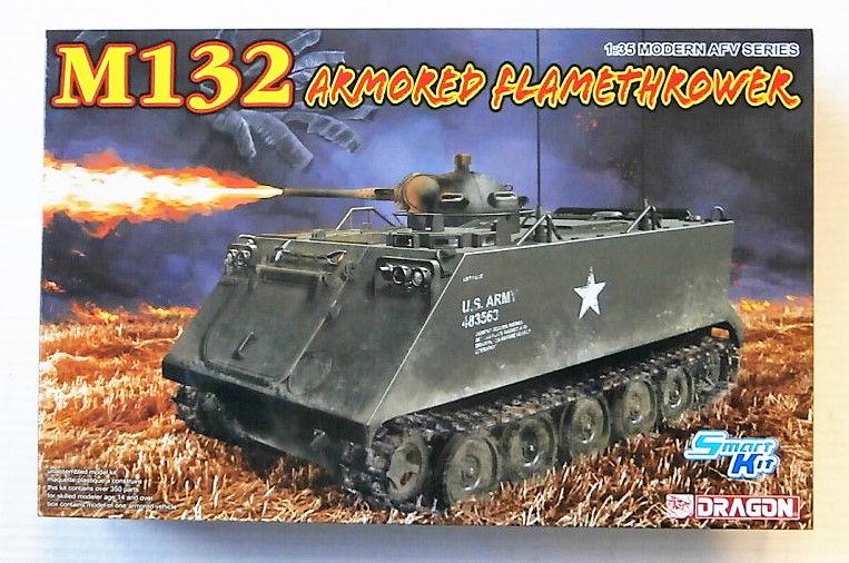Dragon 3621 M132 Armoured Flamethrower Model Kit | Military Model Kits