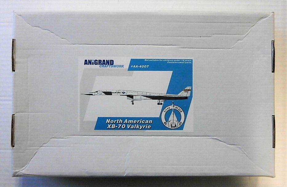 Anigrand 4007 North American Xb-70 Valkyrie Model Aircraft Kit
