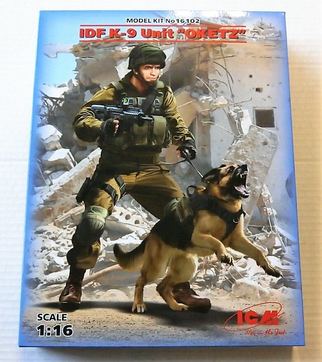 Icm 16102 Idf K-9 Unit Oketz Model Kit | Model Figures
