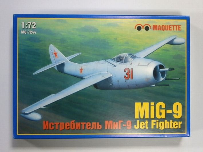 Maquette 7244 Mig-9 Jet Fighter Model Aircraft Kit