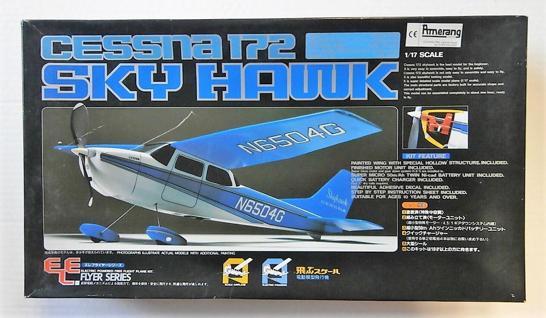 Union El-04 Cessna 172 Sky Hawk Model Aircraft Kit