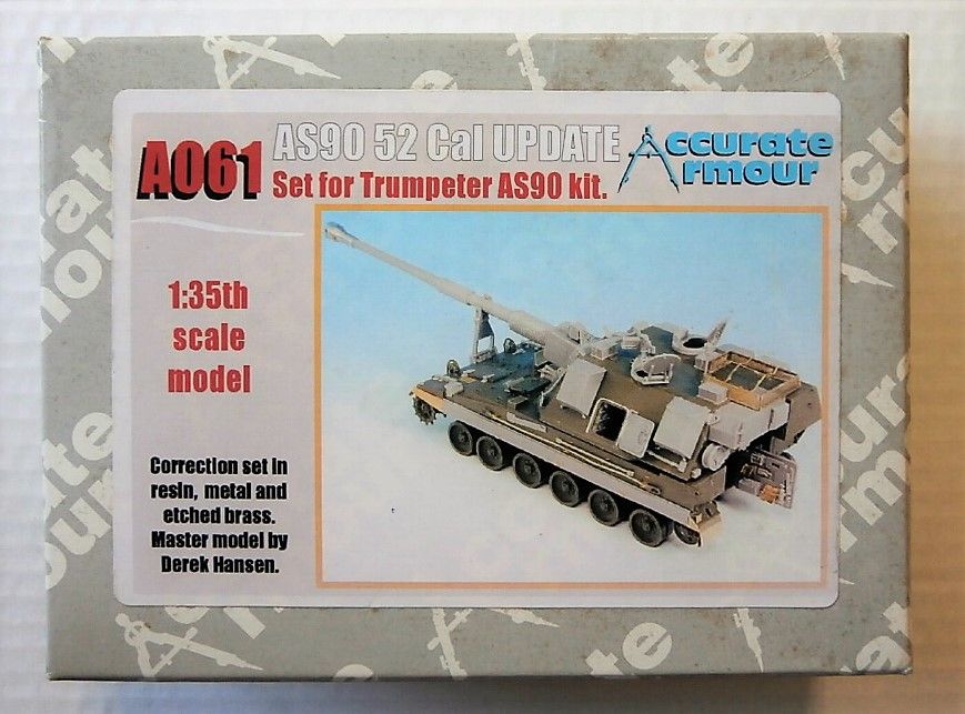 Accurate Armour A061 As90 52 Cal Update Military Model Kit