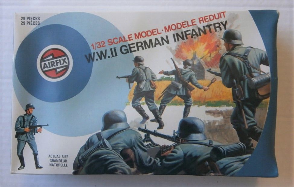 AIRFIX Models | AIRFIX 51451 W.W.II GERMAN INFANTRY | Model Kits