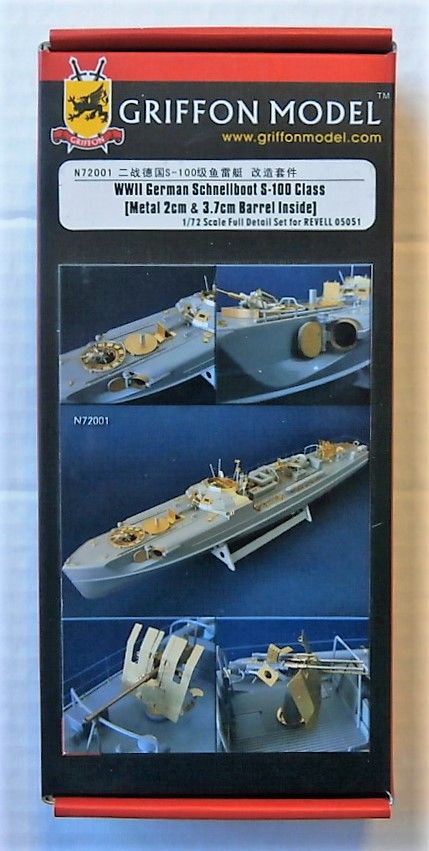 N72001 WWII GERMAN SCHNELLBOOT S-100 CLASS