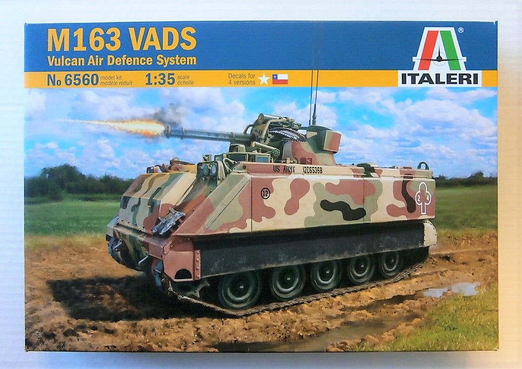 ITALERI Models | ITALERI 6560 M163 VADS VULCAN AIR DEFENCE SYSTEM