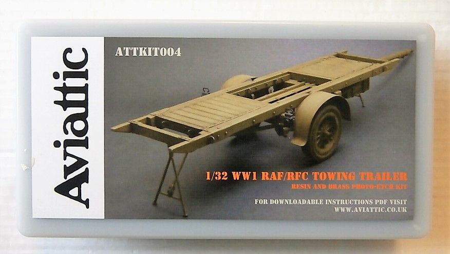 004 WWI RAF/RFC TOWING TRAILER