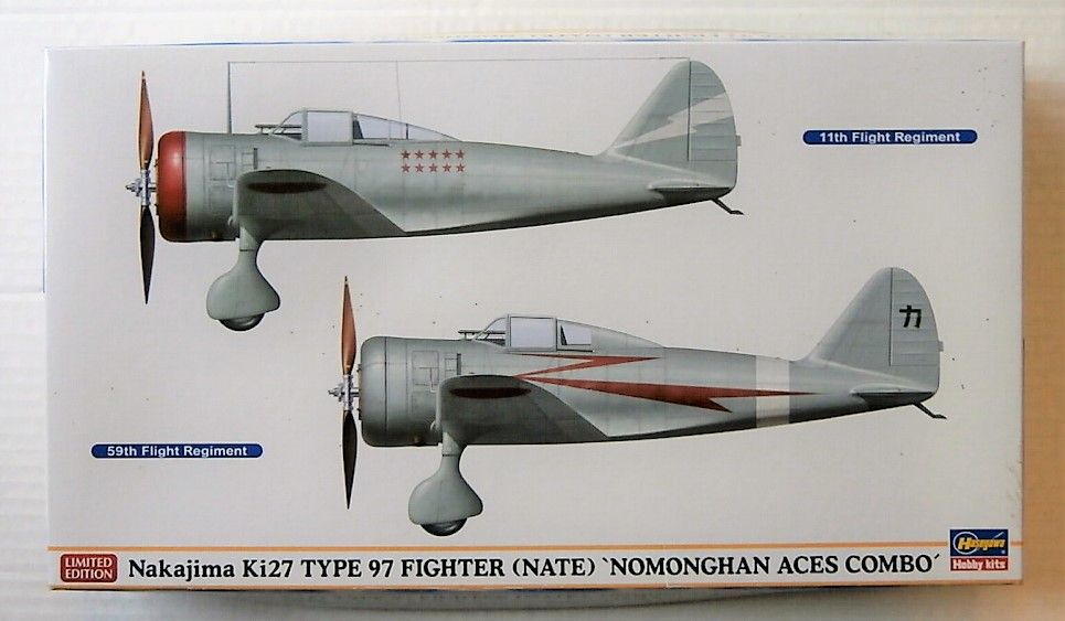 02038 NAKAJIMA KI27 TYPE 97 FIGHTER (NATE) NOMONGHAN ACES COMBO