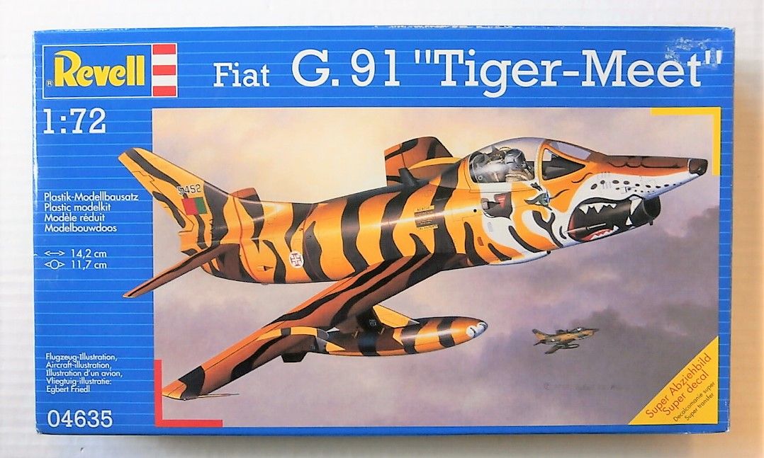 REVELL Models | REVELL 04635 FIAT G.91 TIGER-MEET | Model Kits