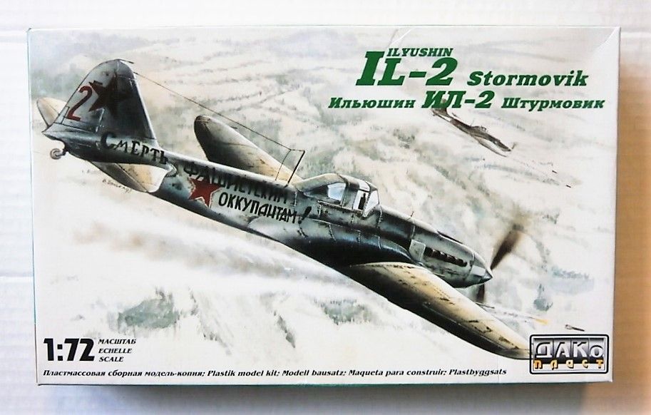 DAKO 1/72 22004 ILYUSHIN IL-2 STORMOVIK Model Kit