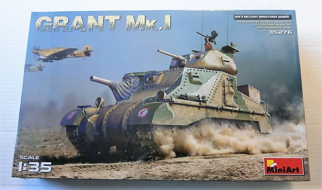Miniart 35276 Grant Mk I Model Kit | Military Model Kits