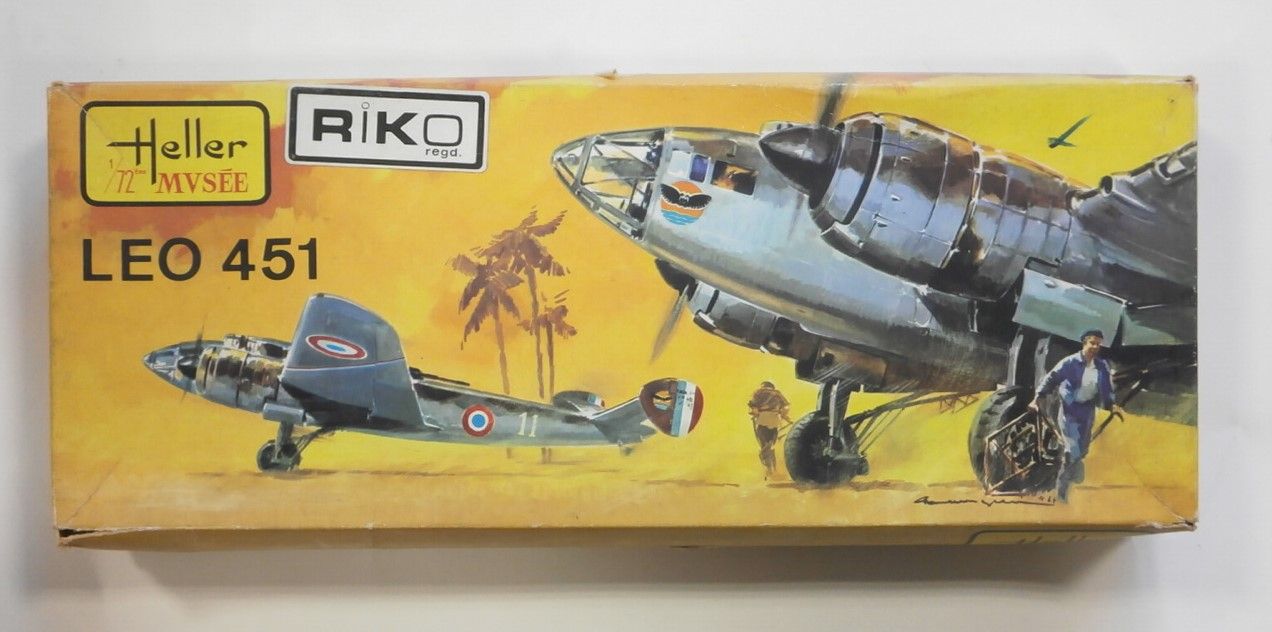 Heller 397 Leo 451 Model Kit | Aircraft Model Kits