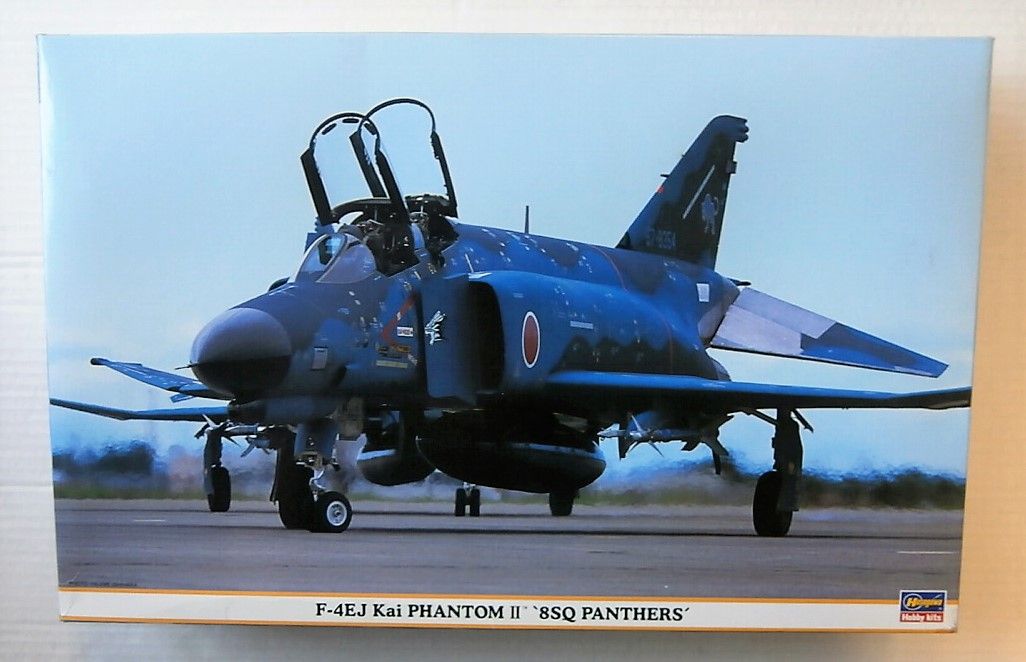 Hasegawa 09556 F-4ej Kai Phantom Ii 8sq Panthers Model Kit | Aircraft Model Kits