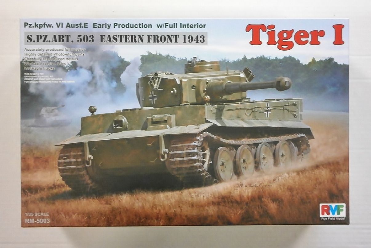 Rye Field Model 5003 Tiger I S.pz.abt. 503 Eastern Front 1943 Pz.kpfw ...