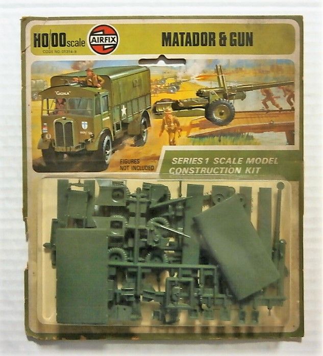 AIRFIX Models | AIRFIX 01314 MATADOR & GUN (BLISTER PACK) | Model Kits