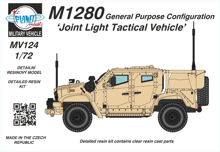 Planet Models Mv124 M1280 Joint Light Tactical Vehicle Model Kit ...