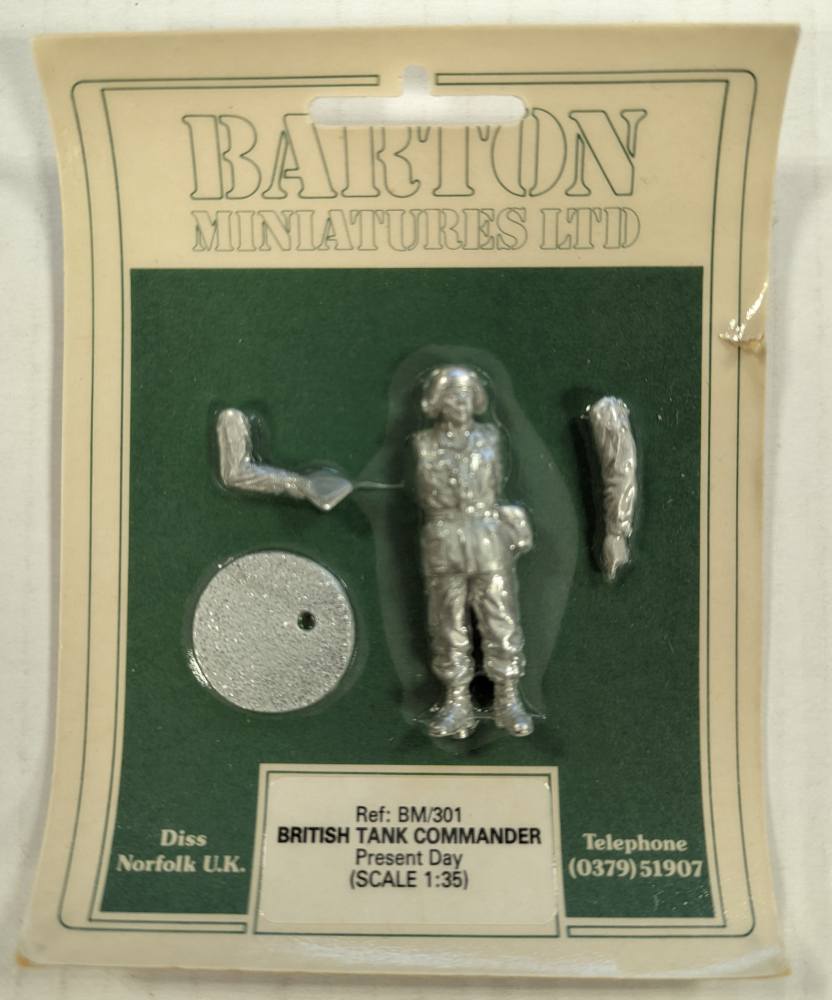 BM301 BRITISH TANK COMMANDER PRESENT DAY