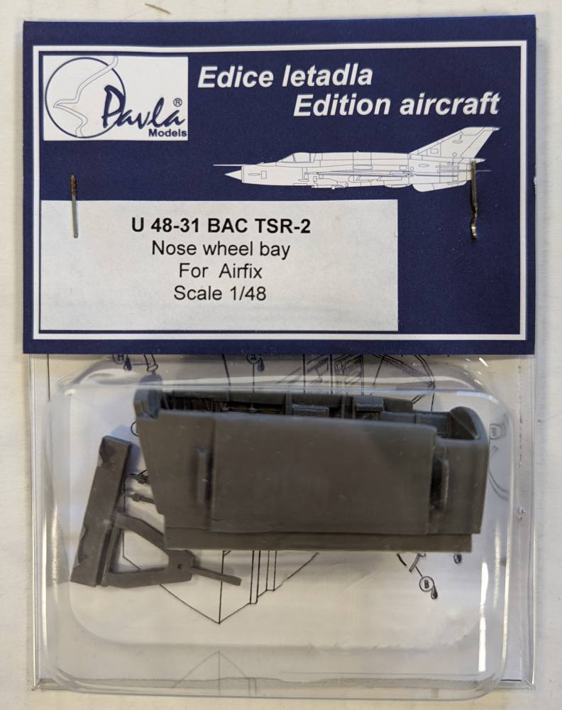 4831 BAC TSR-2 NOSE WHEEL BAY FOR AIRFIX KIT