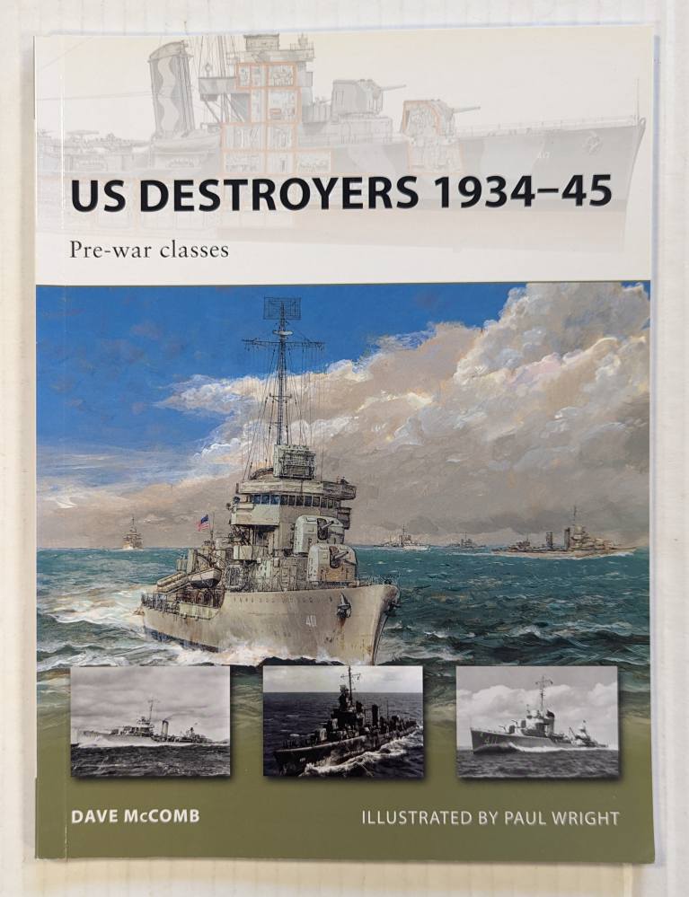 New Vanguards 162. Us Destroyers 1934-45 Model Kit | Books
