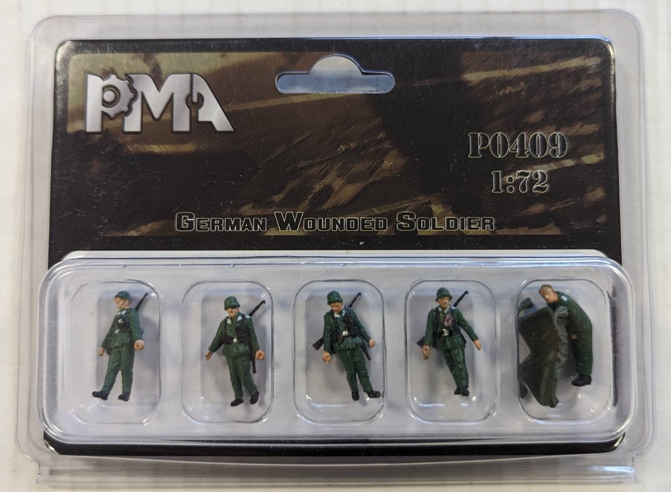 Pma P0409 German Wounded Soldier Model Kit | Model Figures