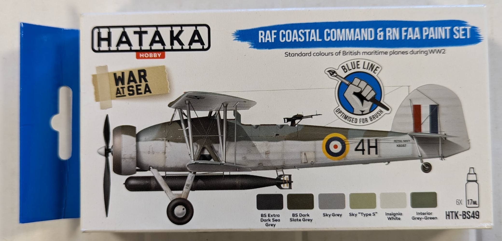 Model Paint Kits | BS49 RAF COASTAL COMMAND & RN FAA