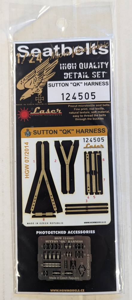 124505 SUTTON QK HARNESS DETAIL SET