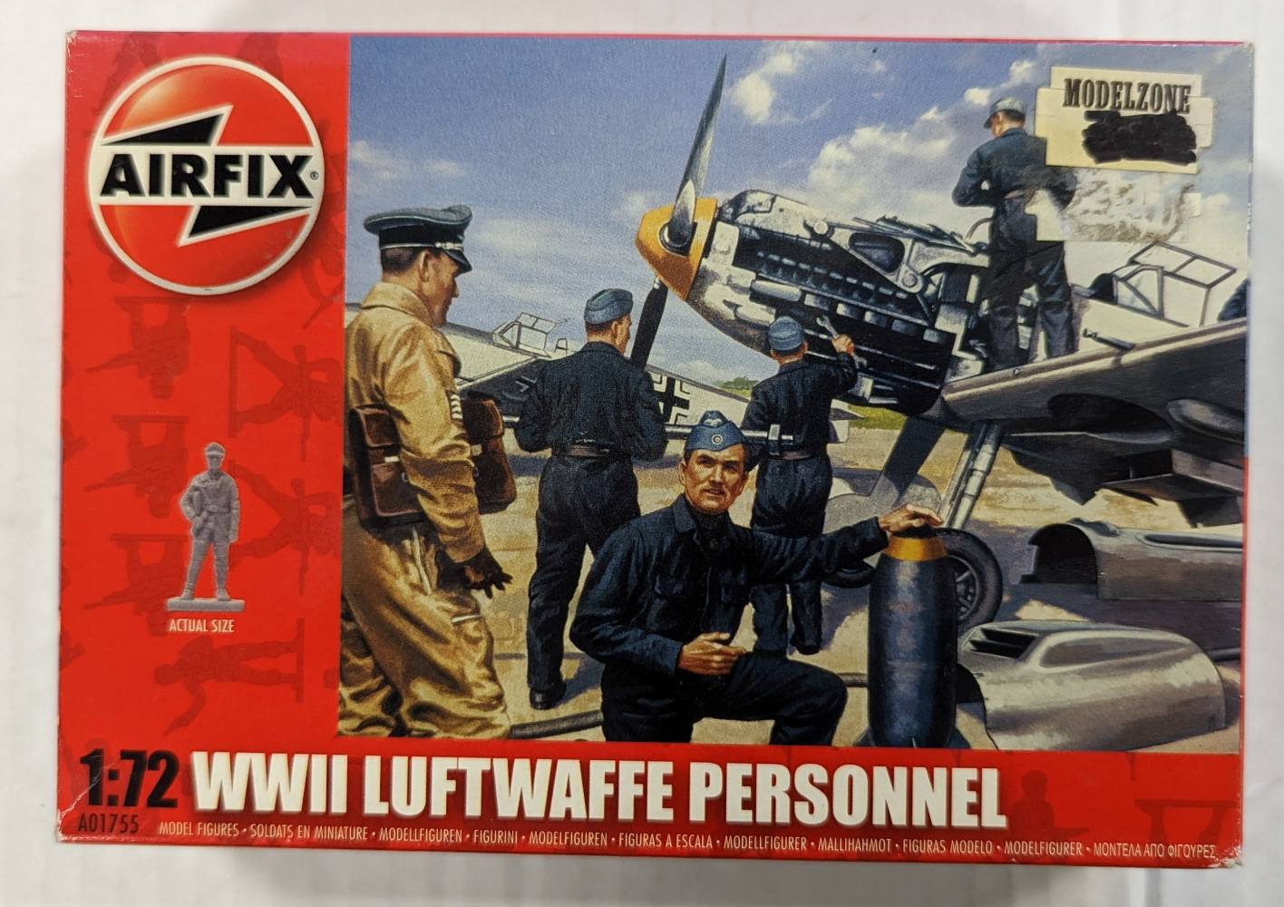 AIRFIX Models | AIRFIX A01755 WWII LUFTWAFFE PERSONNEL | Model Kits