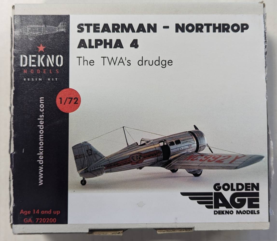 720200 STEARMAN NORTHROP ALPHA 4