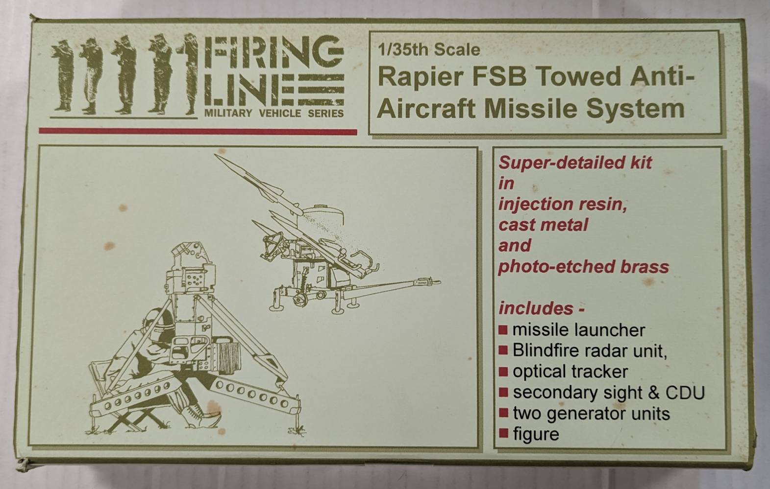 RAPIER FSB TOWED ANTI-AIRCRAFT MISSILE SYSTEM