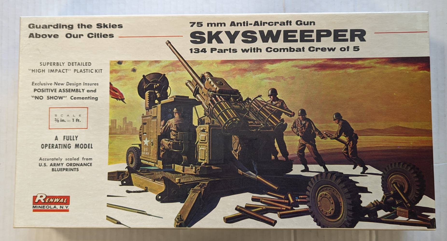 552 75MM ANTI-AIRCRAFT GUN SKYSWEEPER