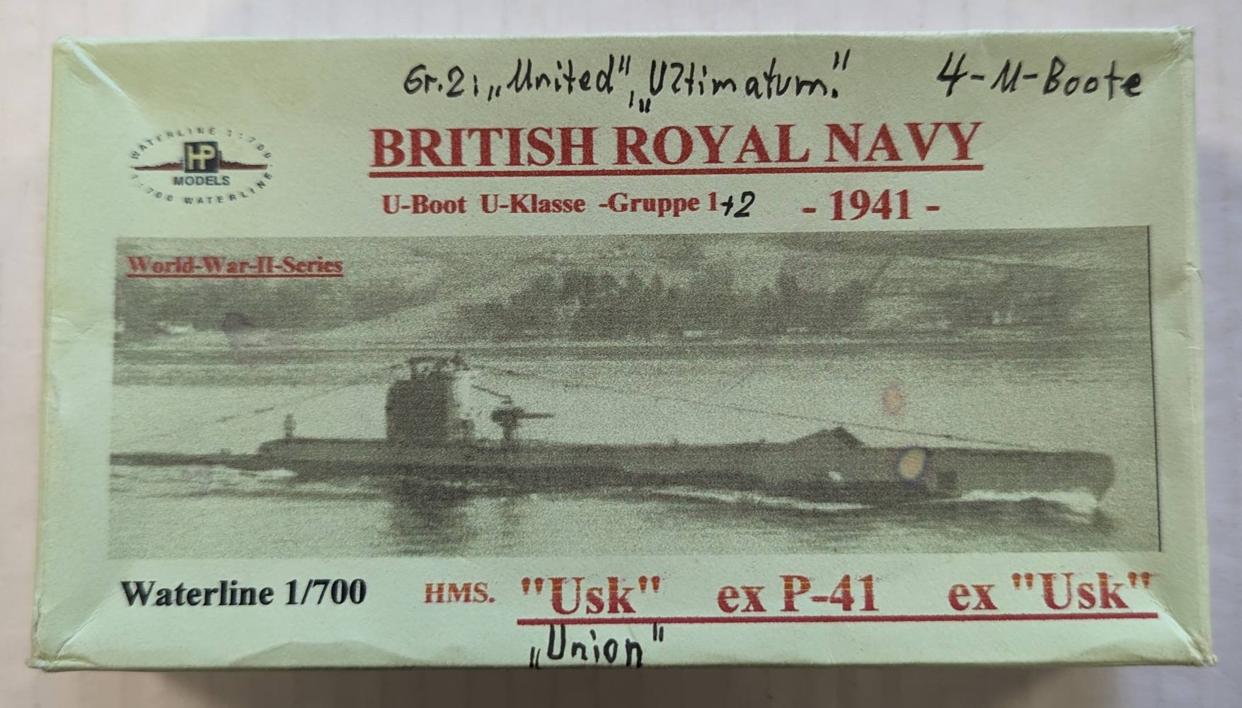 BRITISH ROYAL NAVY HMS USK